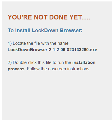 How to Install and use Respondus LockDown Browser – Lackawanna College